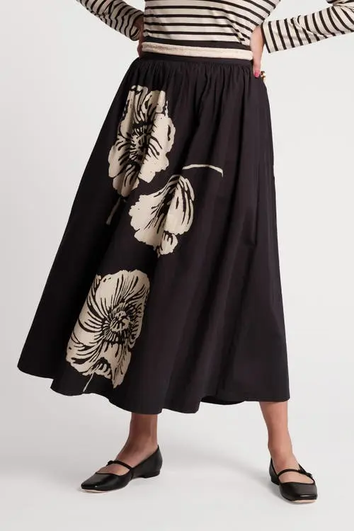 FRANCES VALENTINE Phoebe Midi Skirt
