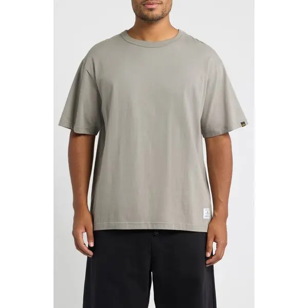Alpha Industries Essential Relaxed Fit T-shirt - Mid Gray