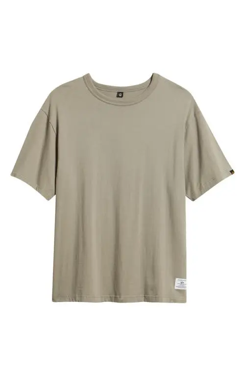 Alpha Industries Essential Relaxed Fit T-shirt - Mid Gray