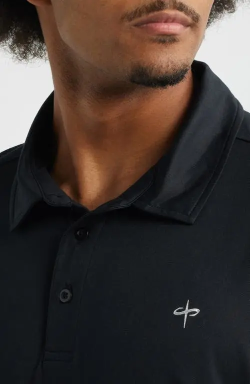 SANTO STUDIO Tempo Performance Polo - Black