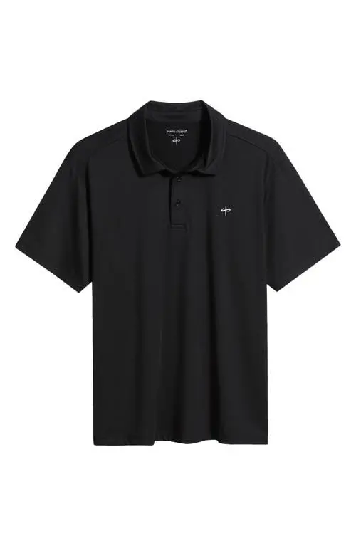 SANTO STUDIO Tempo Performance Polo - Black