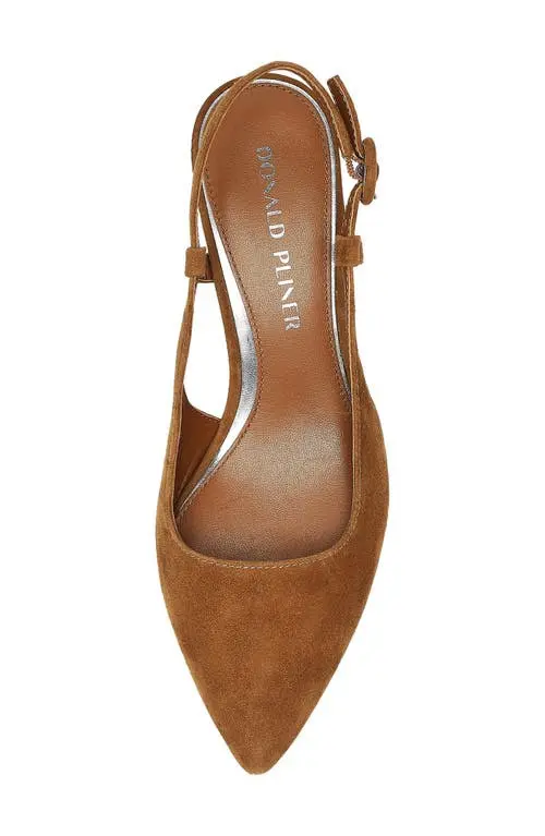 DONALD PLINER Song Slingback Pointed Toe Pump