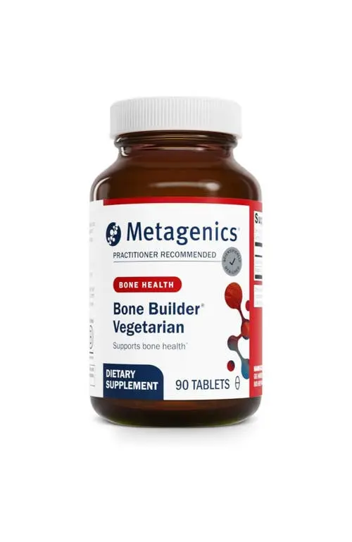 METAGENICS Bone Builder Vegetarian Balanced Calcium Magnesium Mineral Complex 90 Servings - None
