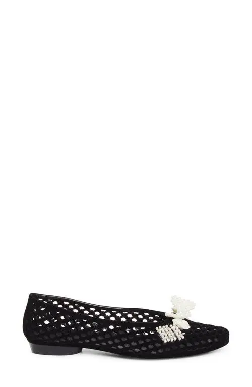 HEAVENLY JELLY Embellished Ballet Flats