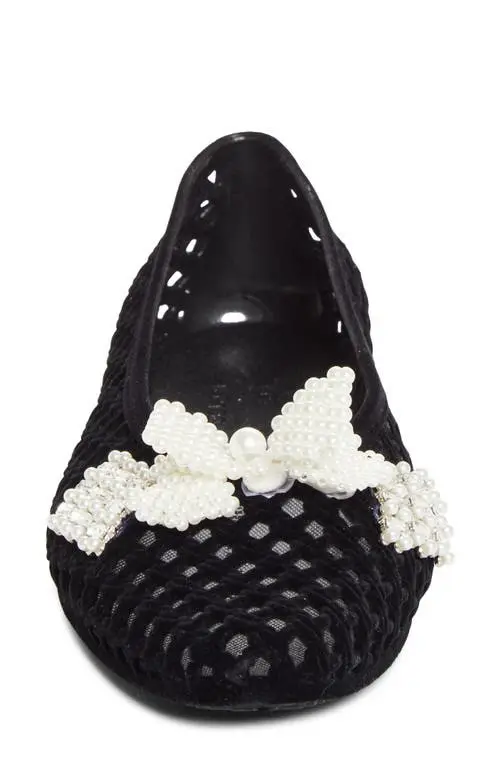 HEAVENLY JELLY Embellished Ballet Flats