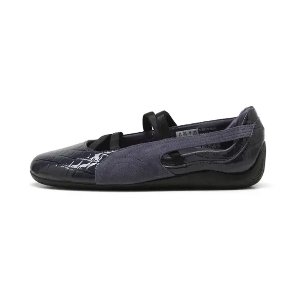 PUMA Speedcat Ballet Metallic Croc-effect Sneakers - Gray