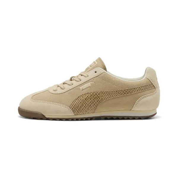 PUMA Arizona Snake Print Sneakers - Beige