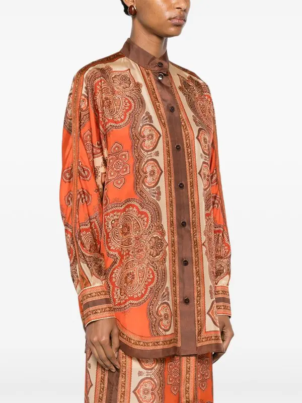 Zimmermann Mahon Silk Shirt