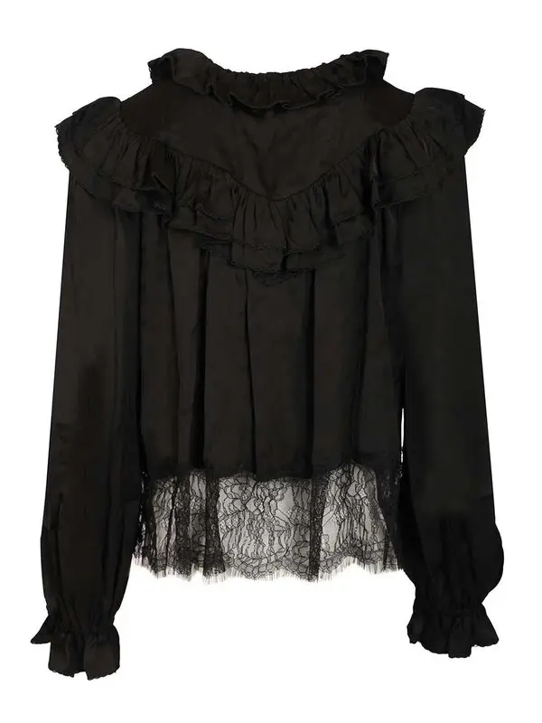 SELF-PORTRAIT Lace Blouse