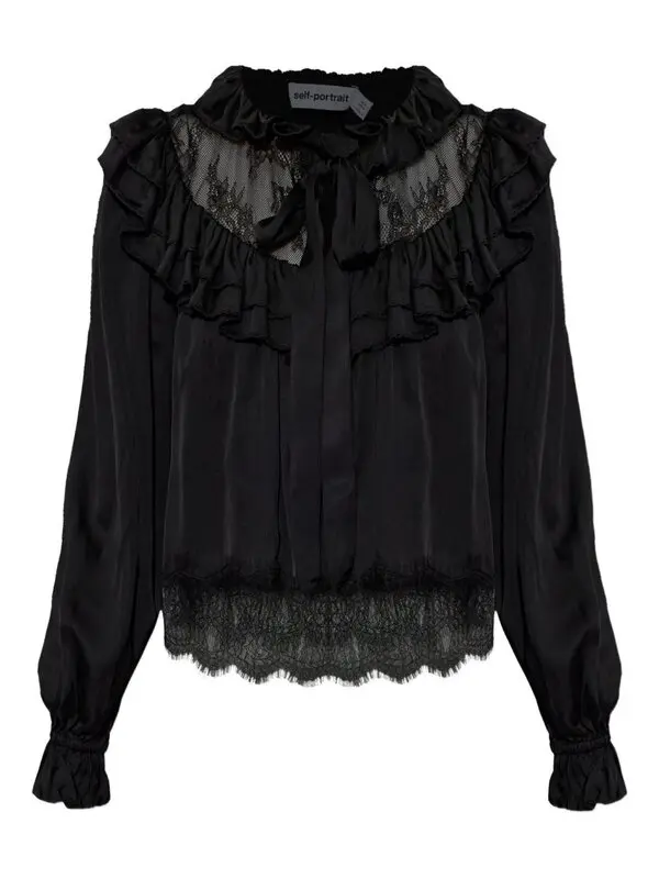 SELF-PORTRAIT Lace Blouse