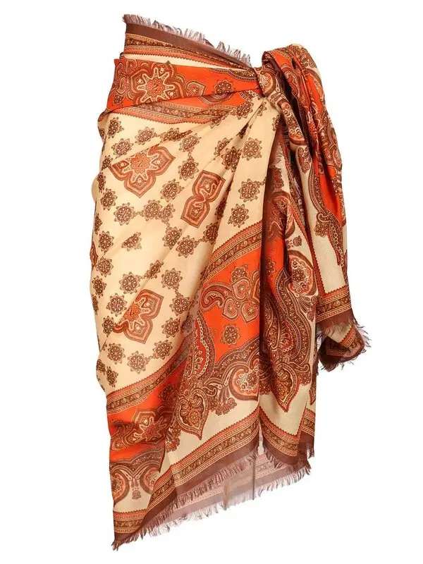 Zimmermann Printed Cotton Pareo