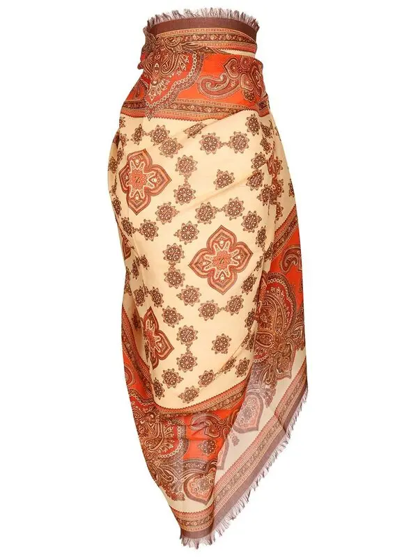 Zimmermann Printed Cotton Pareo