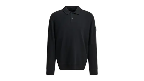Stone Island S.i. Ghost Polo Collar Sweatshirt - Blue