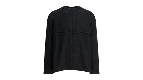 Comme Des Garçons Homme Wool Crewneck Sweatshirt Sweater - Grey