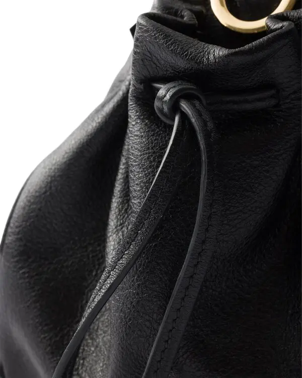 Prada Desiree Small Leather Bag - Black