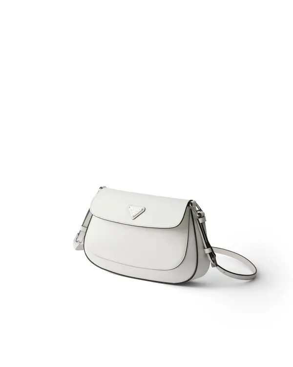 Prada Cleo Brushed Leather Shoulder Bag