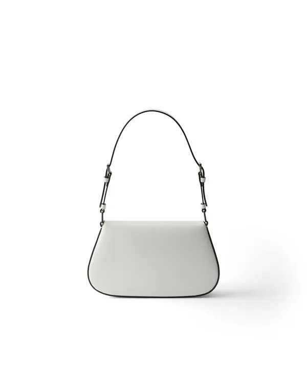 Prada Cleo Brushed Leather Shoulder Bag