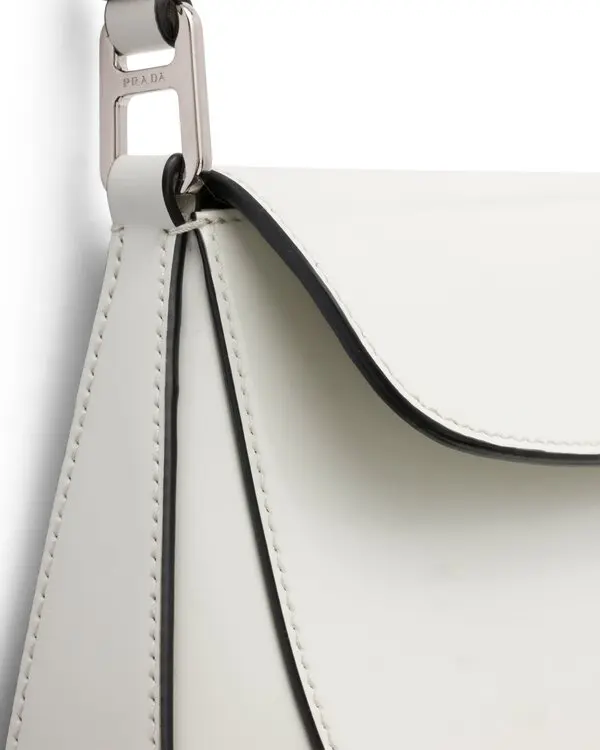 Prada Cleo Brushed Leather Shoulder Bag
