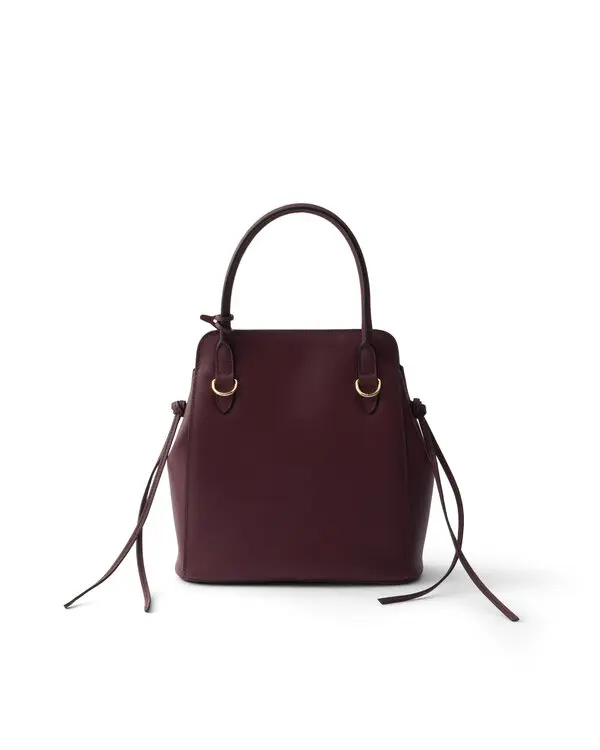 Prada Carry Leather Mini Handbag