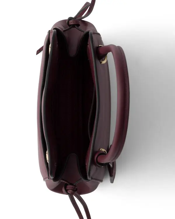 Prada Carry Leather Mini Handbag