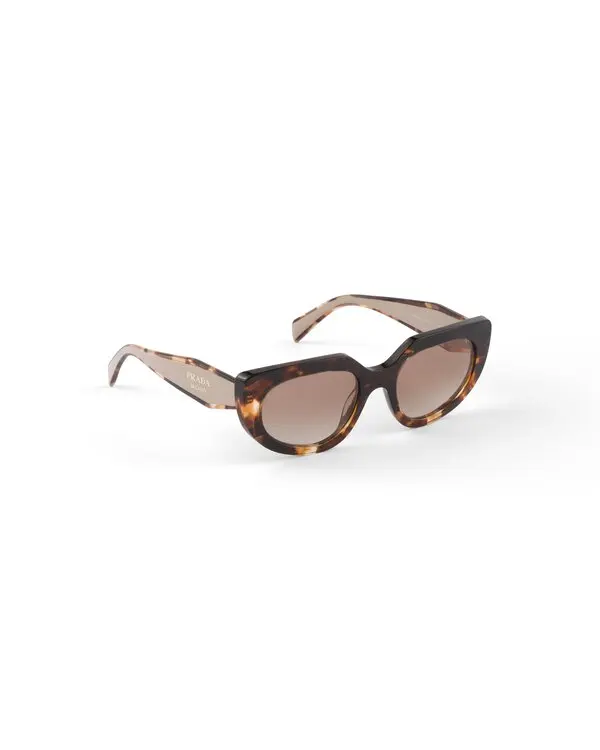 Prada Tortoiseshell Bio-acetate Sunglasses