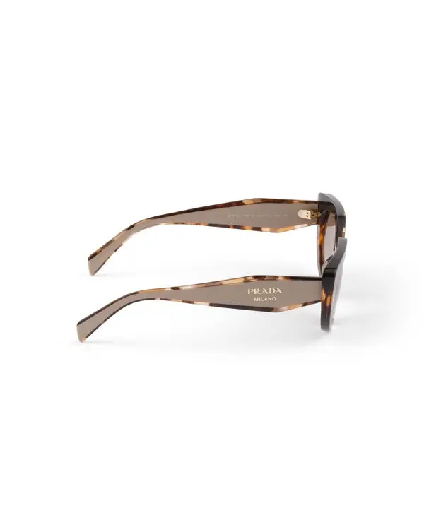 Prada Tortoiseshell Bio-acetate Sunglasses