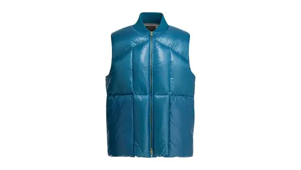 BEAMS Nylon Zip-up Puffer Vest