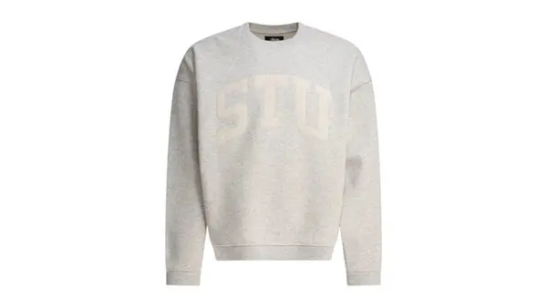 StÜssy Stu Relaxed Crew - Grey
