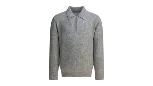 NN.07 Alfie Alpacablend Polo Shirt Sweater
