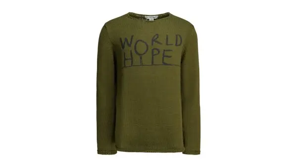 Comme Des Garçons Crewneck Sweatshirt Logo Sweater