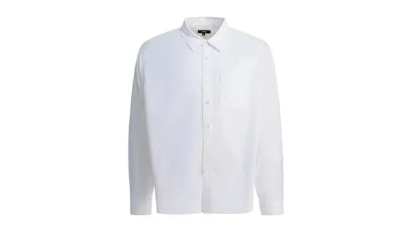 StÜssy Oxford Long Sleeve Shirt - White