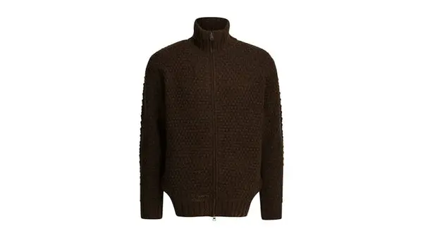 BEAMS Wool Zipper Sweater