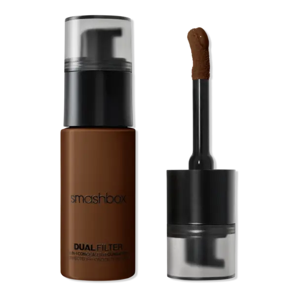 Smashbox Dual Filter 2-in-1 Longwearing Concealer + Foundation - Deep 35 Warm