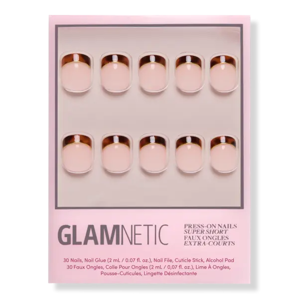 GLAMNETIC Unbothered Press-on Nails - One-color