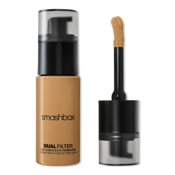 Smashbox Dual Filter 2-in-1 Longwearing Concealer + Foundation - Medium Tan 19 Olive