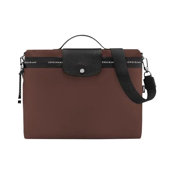 Longchamp Le Pliage Energy Briefcase 'cocoa
