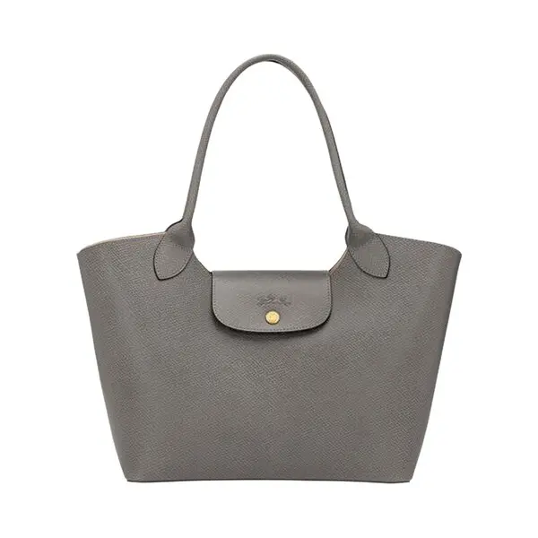Longchamp Pure L Shoulder Bag 'turtledove - Grey