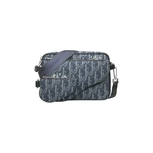 Dior X Denim Tears Saddle Triple Pouch