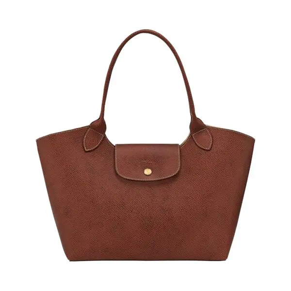 Longchamp Pure L Shoulder Bag - Brown