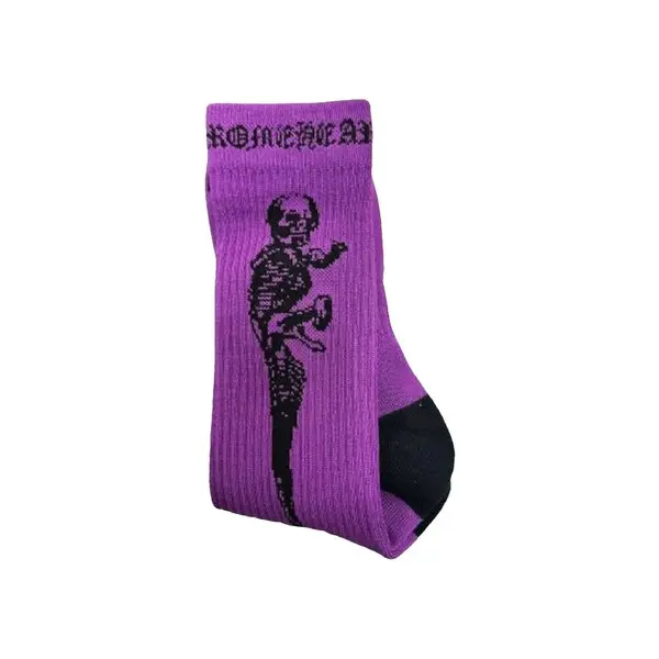 Chrome Hearts X Foti Sock - Purple