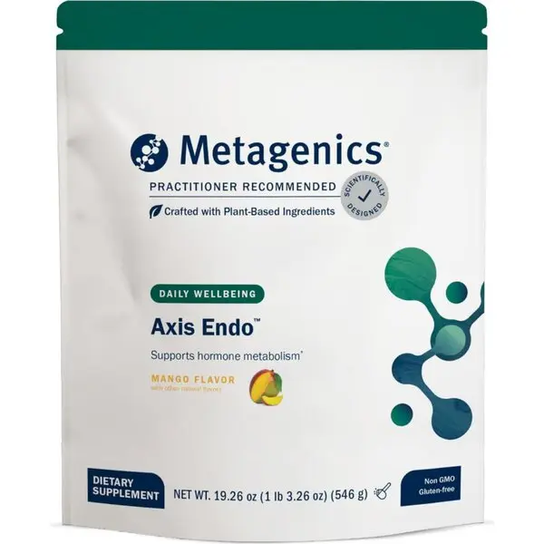 METAGENICS Axis Endo Hormone Balance Aid Supplement 14 Servings - None