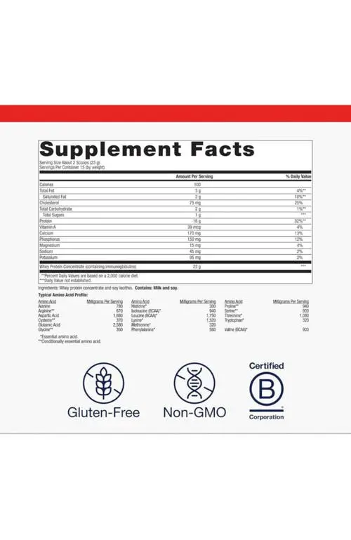 METAGENICS Biopure High-quality Whey Protein Powder 12.17 Oz