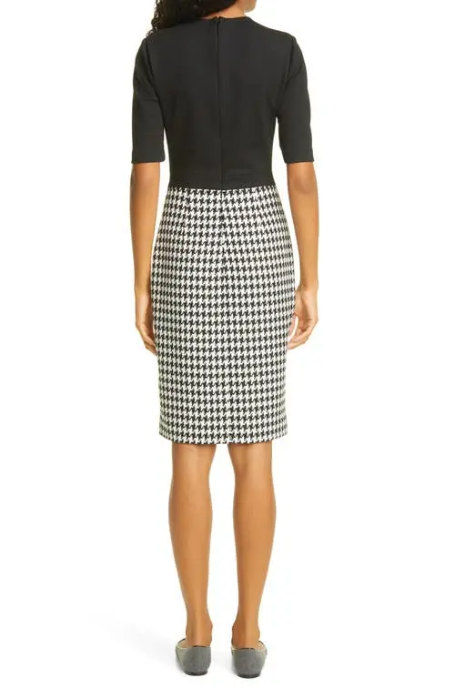 Ted Baker London Johan Mixed Media Dress