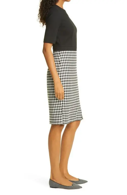 Ted Baker London Johan Mixed Media Dress