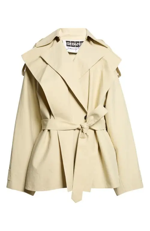 EENK Layered Collar Drape Jacket