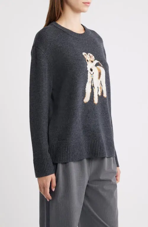 ROWING BLAZERS Terrier Merino Wool & Cashmere Sweater