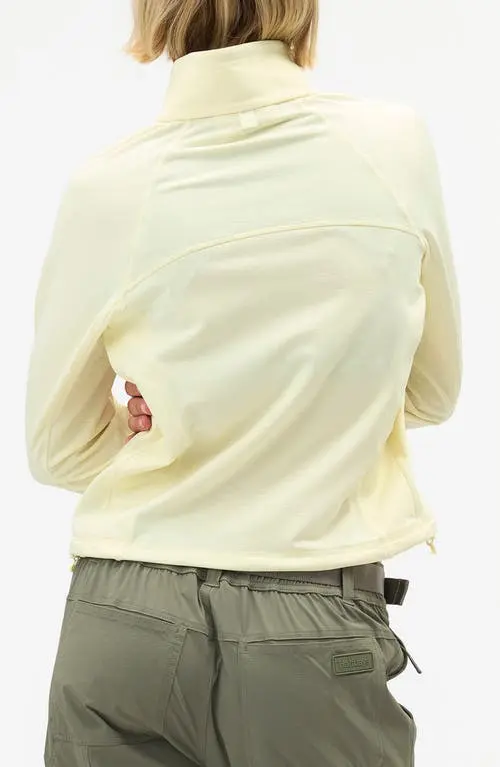 HALFDAYS Rebecca Half-zip Fleece Pullover - Chardonnay