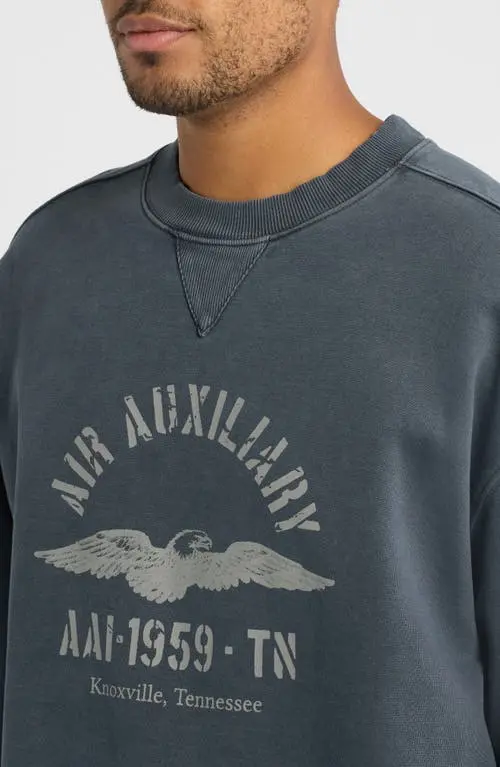 Alpha Industries Crewneck Graphic Sweatshirt