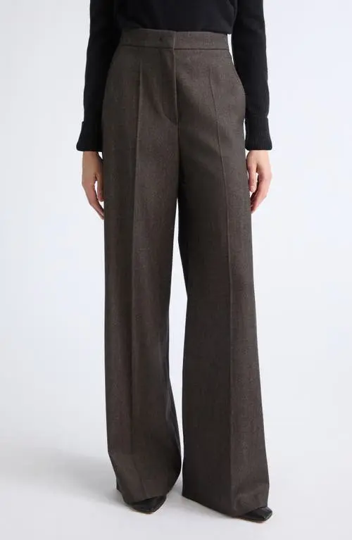 Max Mara Campo Virgin Wool Pants - Black