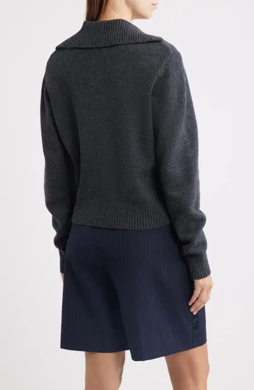 ROWING BLAZERS Merino Wool & Cashmere Polo Sweater